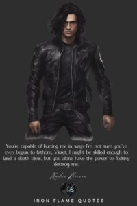 Iron Flame Quotes – Empyrean Riders