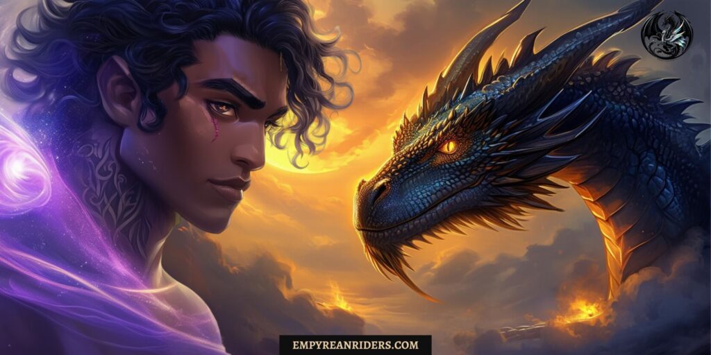 Is Xaden black? – Empyrean Riders