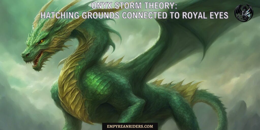 Onyx Storm Theory Dragons Hatching Grounds Connected To Royal And Heir Eyes Empyrean Riders