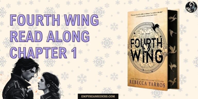 Fourth Wing Read Along – Chapter 1 – Empyrean Riders