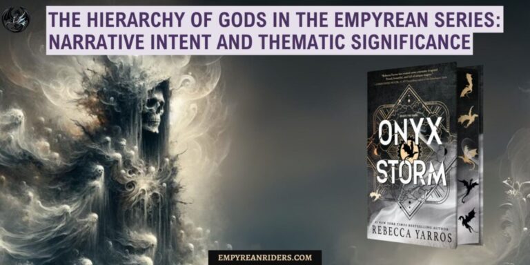 The Hierarchy of Gods in the Empyrean Series: Narrative Intent and ...